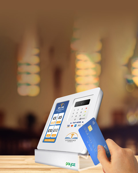 Payaz – Increase donations with contactless technology